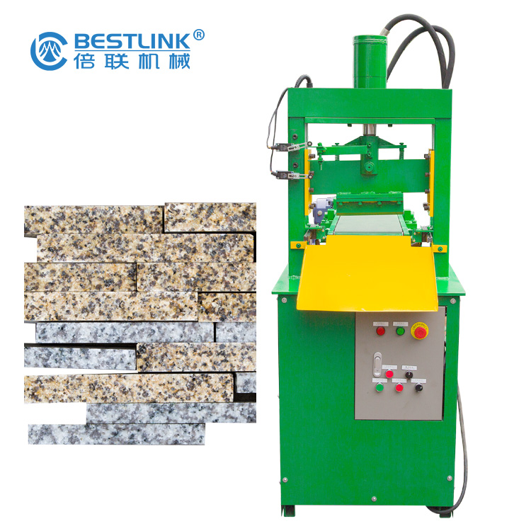 Bestlink Factory Hydraulic Wall Cladding Stone Veneer Splitting Machine ...